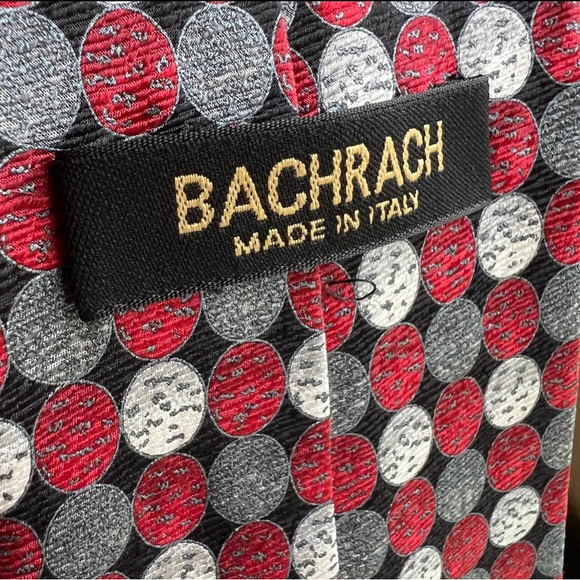 Bachrach | Accessories | Vintage Bachrach 0 Silk Made In Italy Tie 60l ...